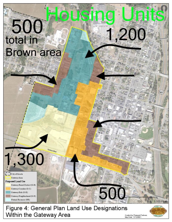 Maps: Building Height Districts - Information for the Future of Arcata