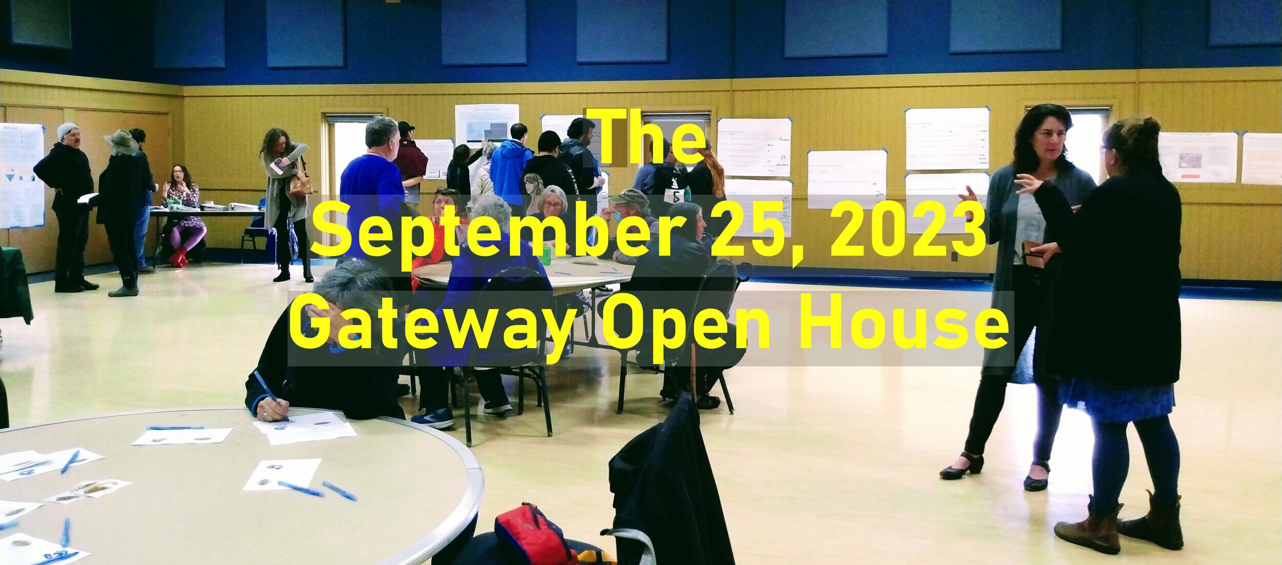 The September 25, 2023, Gateway Open House meeting - Synopsis and ...