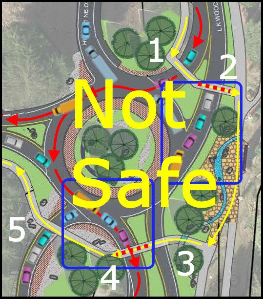 Sunset-101 Roundabouts - Let's improve the design and make it SAFE ...
